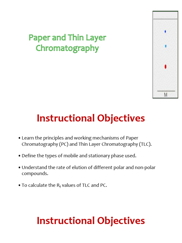 Thin layer chromatography | PDF | Chromatography | Thin Layer ...