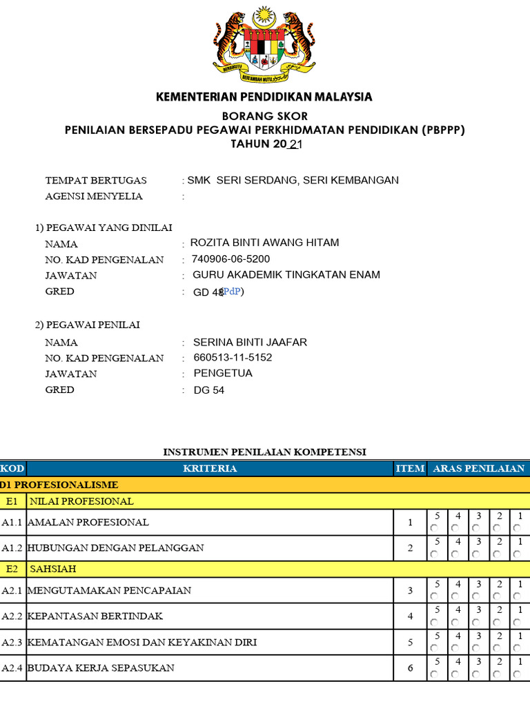 Bullet Form 2021 | PDF