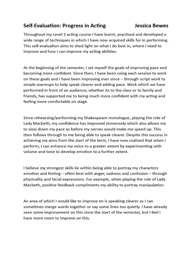 Self Assessment Unit 1-4 | PDF | Emotions | Macbeth