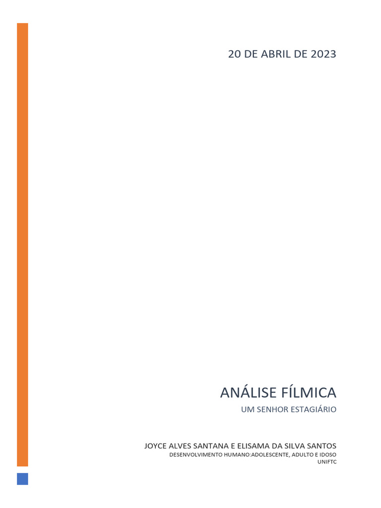 analise+filmica | PDF