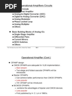 Ahuja Compensation | PDF | Amplifier | Operational Amplifier