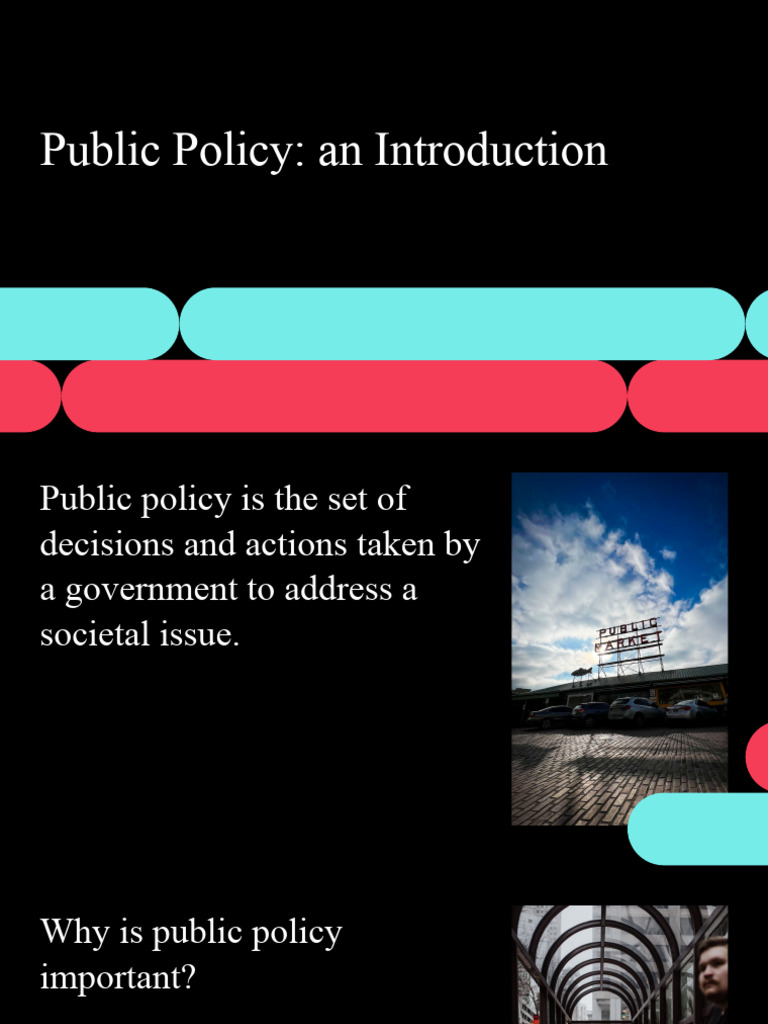 AI Introduction To Public Policy For University Students | PDF | Policy ...