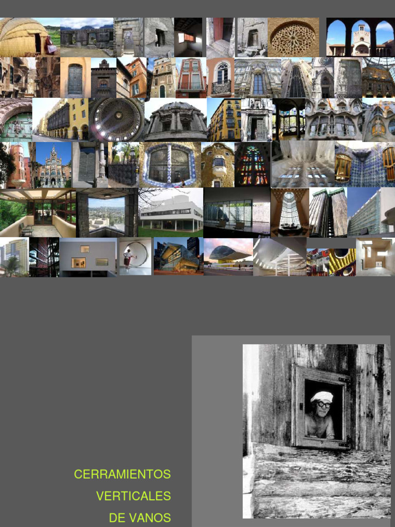 Mat1 Cerramientos Verticales de Vanos Parte 1 | PDF | Ingeniero civil ...