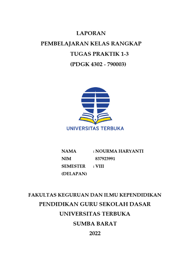 CONTOH LAPORAN PKR | PDF