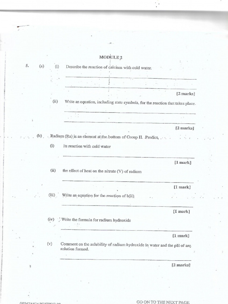Group 2 Past Papers | PDF