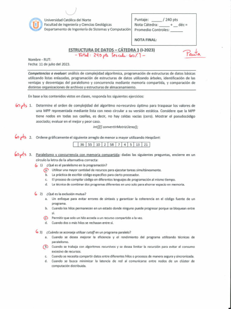 Cátedra 3 (Pauta) | PDF