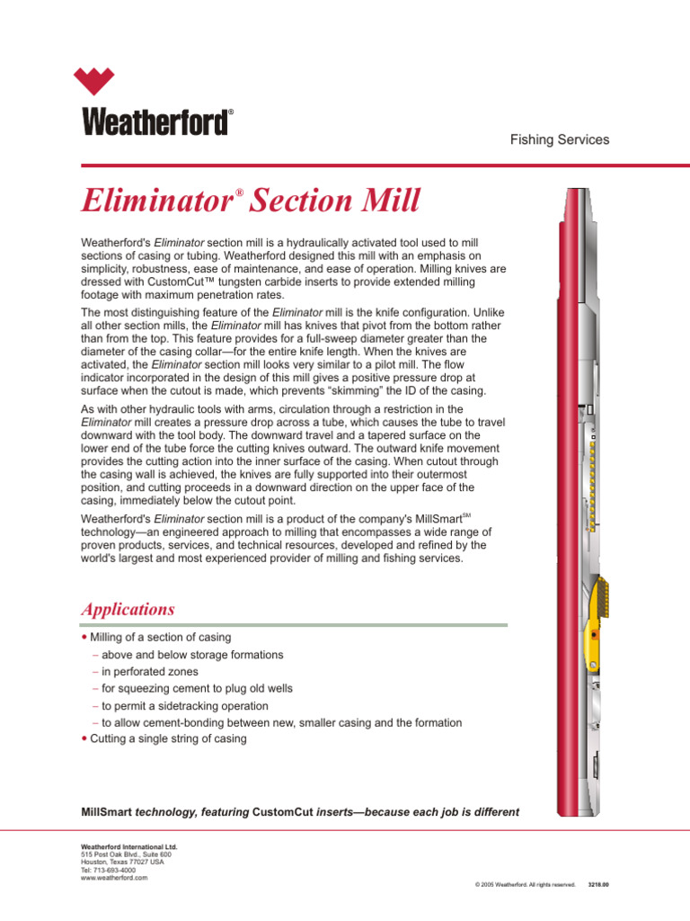 Eliminator Section Mill | PDF