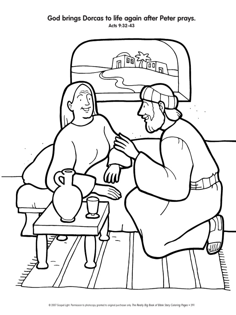 141 God Brings Dorcas To Life Again After Peter PR | PDF