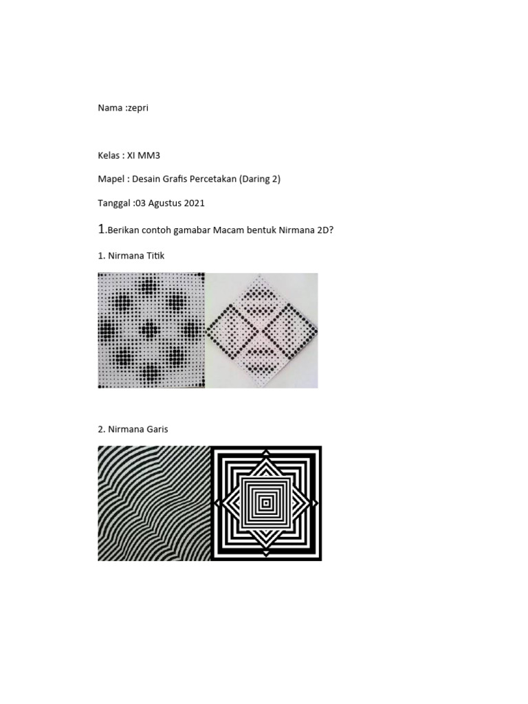 Nabila Haizah - Tugas Daring 2 Dasar Nirmana Perinsip Nirmana | PDF | Seni & Disiplin Bahasa