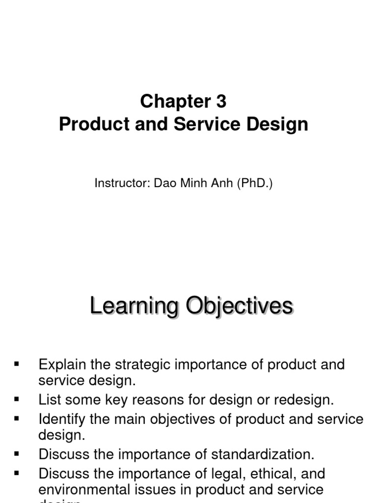 Student Stevenson Chapter-03 Product-Design | PDF | Standardization | Product (Business)
