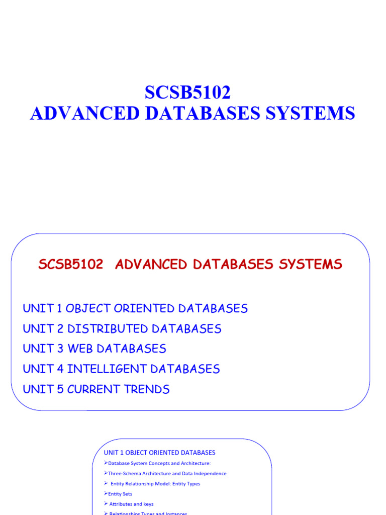 ME DBMS Unit1 Final | PDF | Databases | No Sql ME DBMS Unit1 Final | PDF | Databases | No Sql