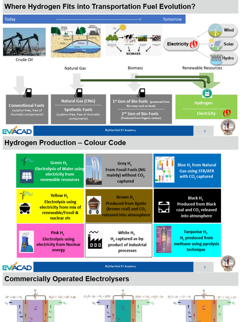 Week3 Day03 Hydrogen | PDF | Energy Production | Sustainable Energy