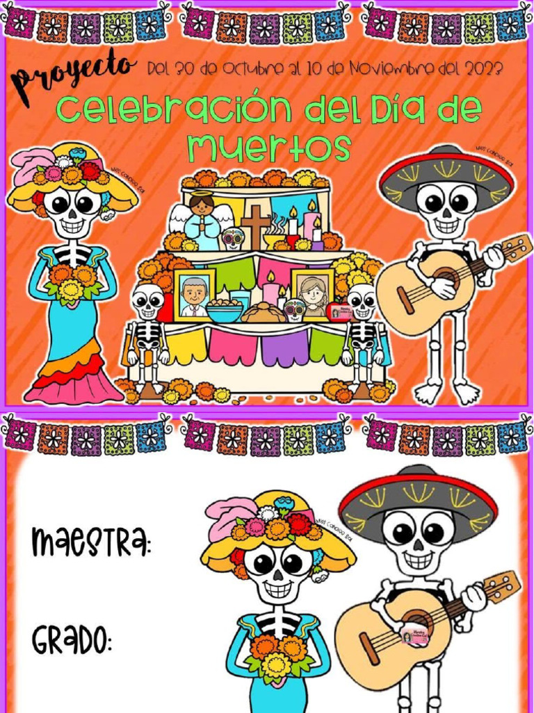 Proyecto Dia de Muertos-1 | PDF | Aprendizaje | Grabado