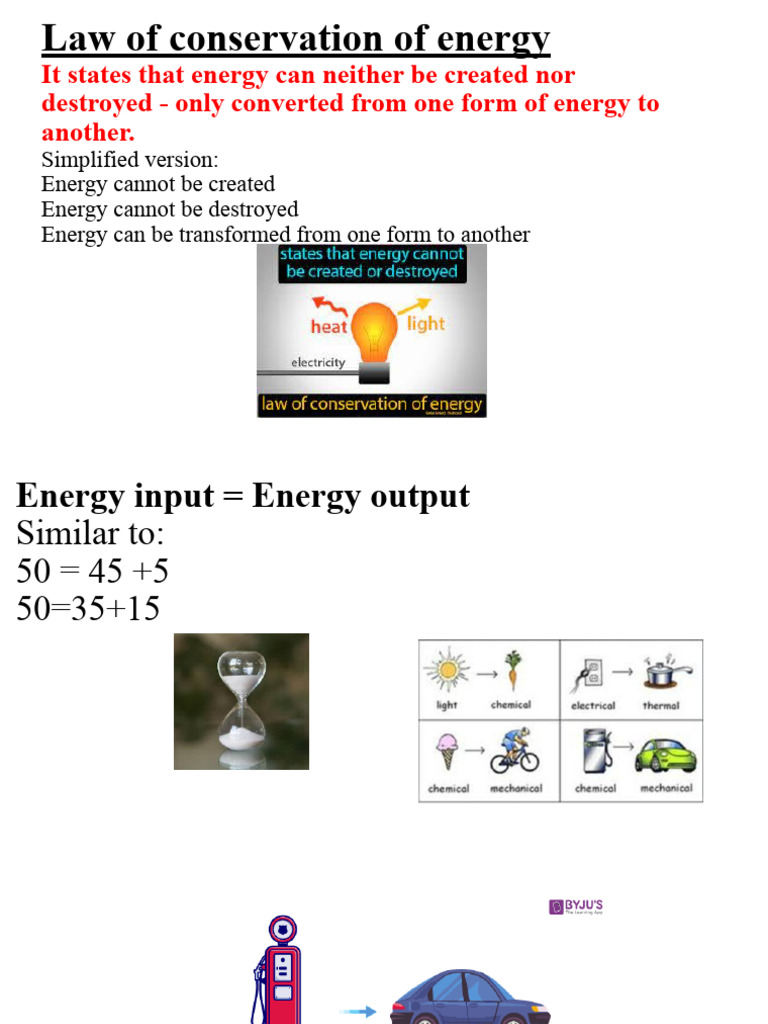Energy Conservation and Efficiency Explained | PDF | Efficient Energy ...
