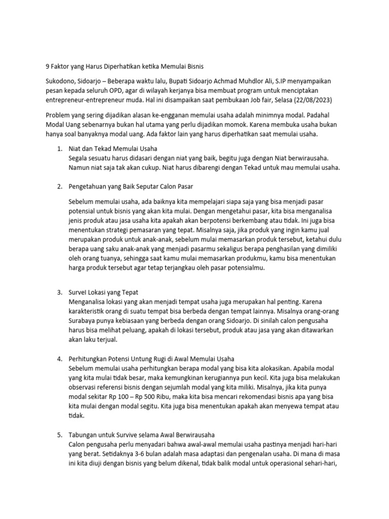 Contoh Naskah Soft News | PDF