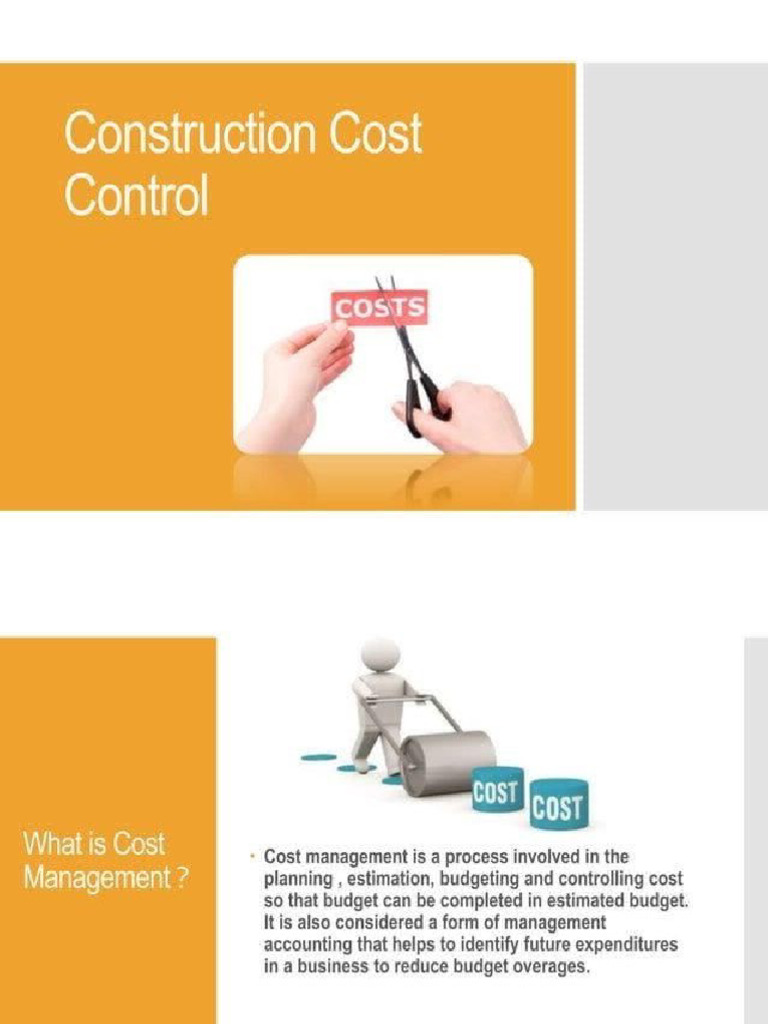 7.Cost Control | PDF