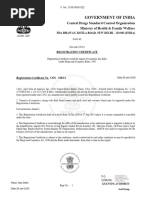 Karnataka GMP Certificate for Kumar Organic | PDF
