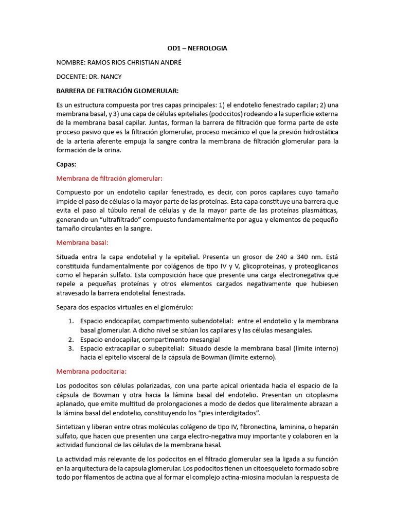 Ramos Rios Christian André - Od1 | PDF | Anatomía | Medicina CLINICA