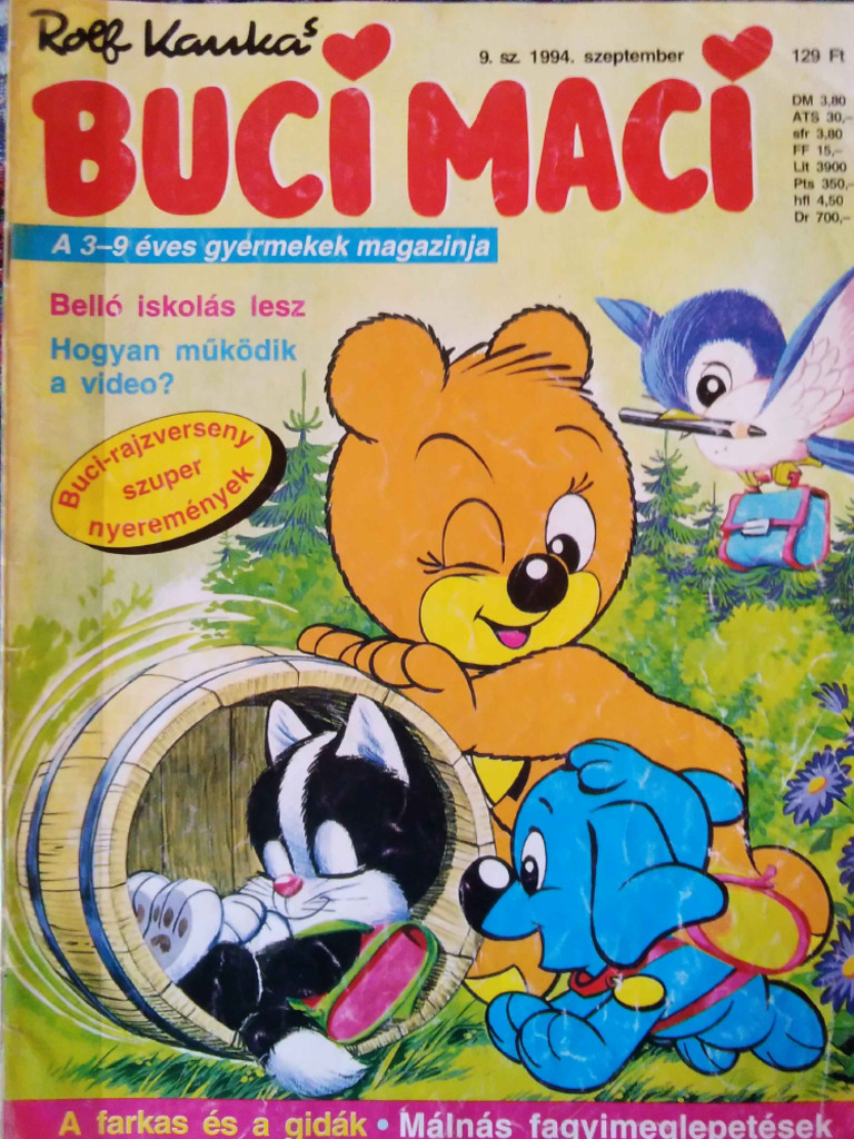 Buci Maci 1994. Szeptember | PDF