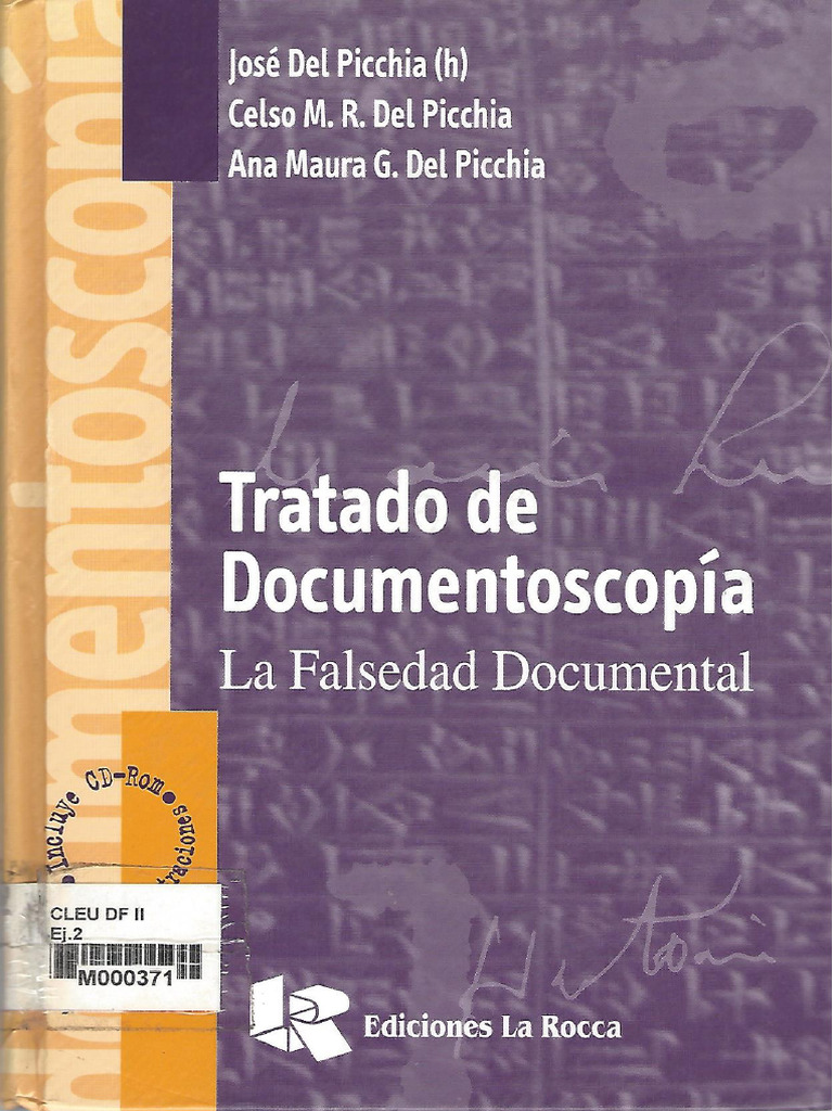 Tratado de Documentoscopia 3 | PDF