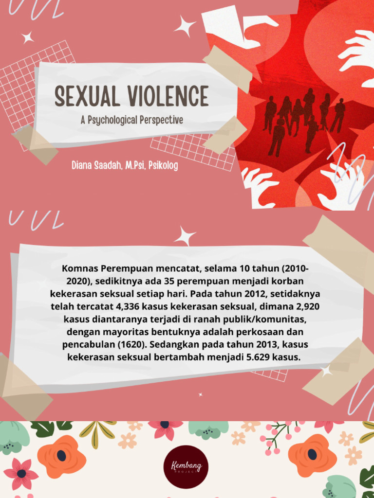 Indonesia Darurat Kekerasan Seksual | PDF