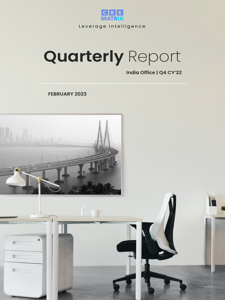 2023feb - CRE - Matrix - India Office Quarterly Report Q4CY'22 | PDF ...