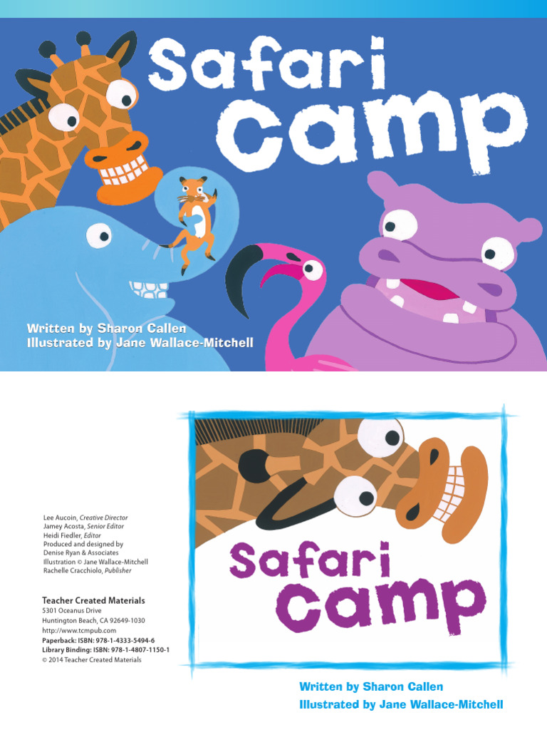 Safari Camp E-Book | PDF