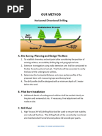 HDD Bore Plan Template Guide | PDF | Drilling