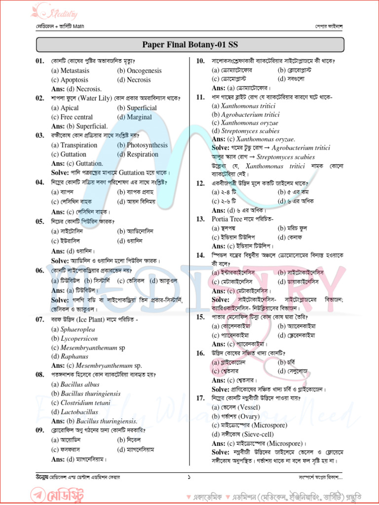 Paper Final SS | PDF | Cell Biology | Biology