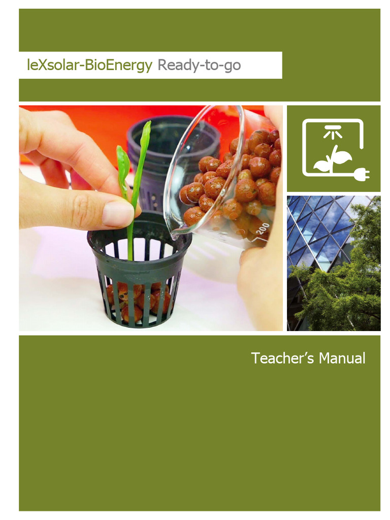 lexsolar-BioEnergy Ready-To-Go - Teacher's Manual | PDF lexsolar-BioEnergy Ready-To-Go - Teacher's Manual | PDF