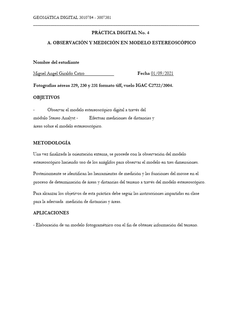 PRÁCTICA DIGITAL 4 | PDF | Science