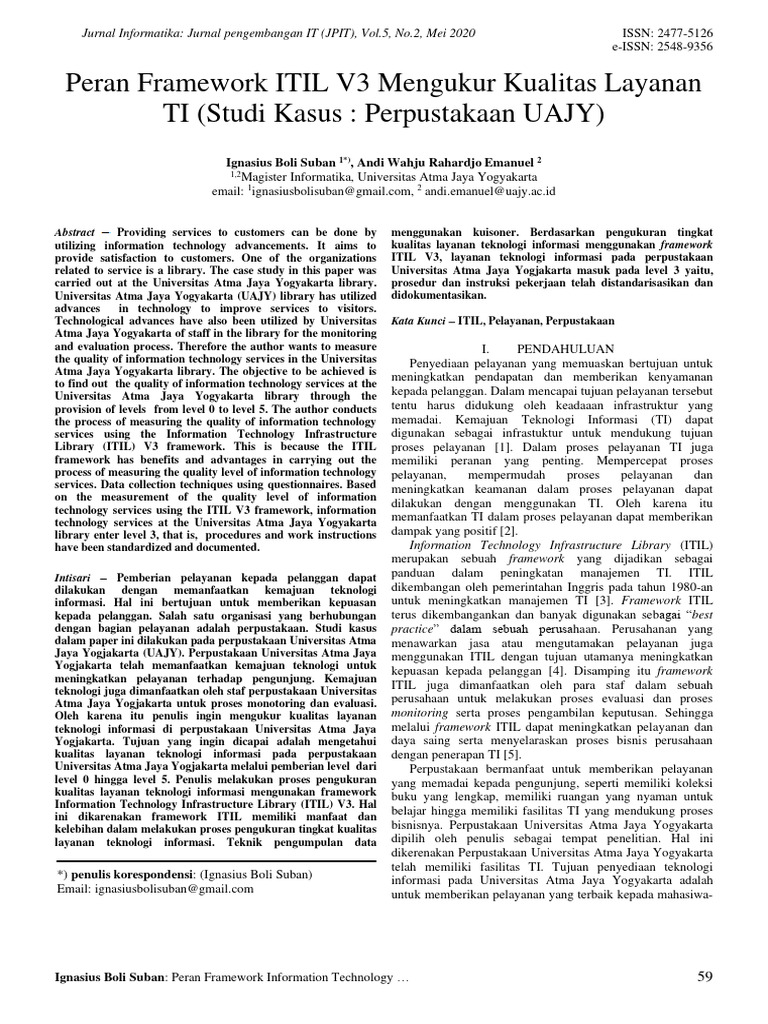 Referensi 01 | PDF | Information Technology Management | Information Science