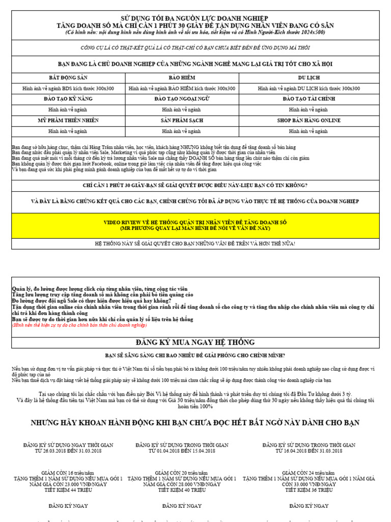 Check List Ke Hoach Trien Khai Marketing | PDF