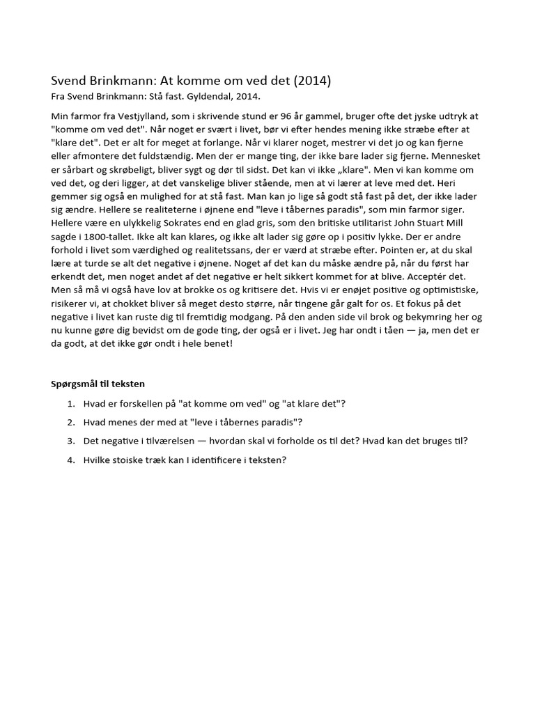 Brinkmann (2014) | PDF