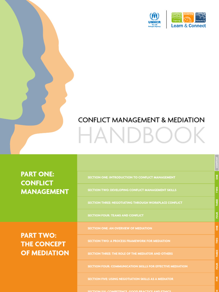 Conlict Management and Mediation Handbook - 635689238650722081 | PDF ...