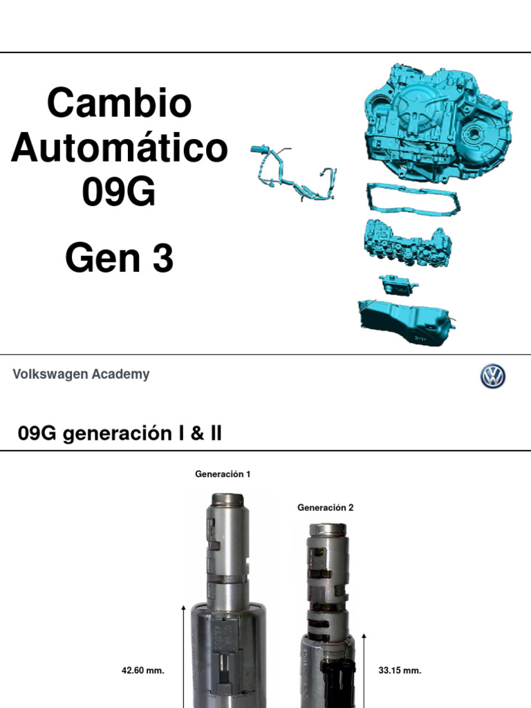 Manual de Transmisión Automática 09G | PDF