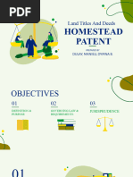 Homestead Patent and Free Patent | PDF | Patent | Government