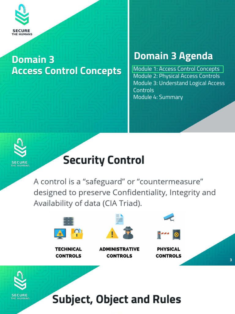 CC Domain3 | PDF | Computer Access Control | Physical Security