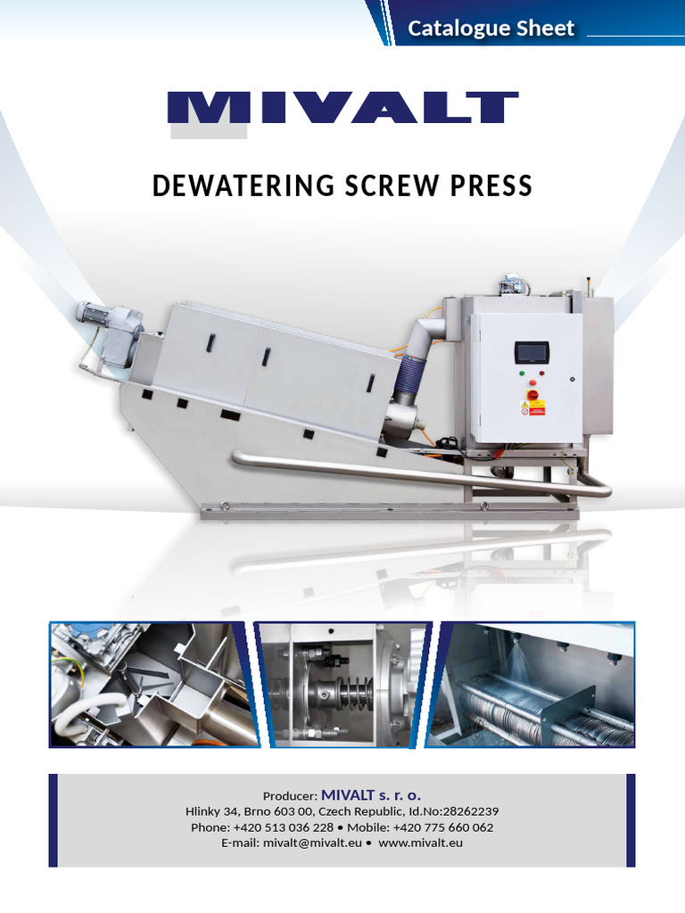 MPDW EN Catalog | Download Free PDF | Sewage Treatment | Filtration