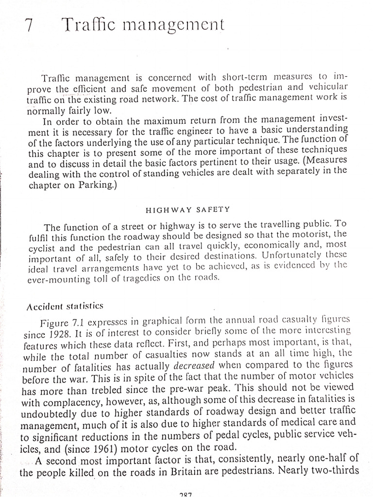 Traffic Engineering Notes 3 | PDF