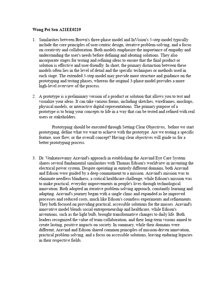 Design Thinking Pre Assignment | Download Free PDF | Design Thinking | Design