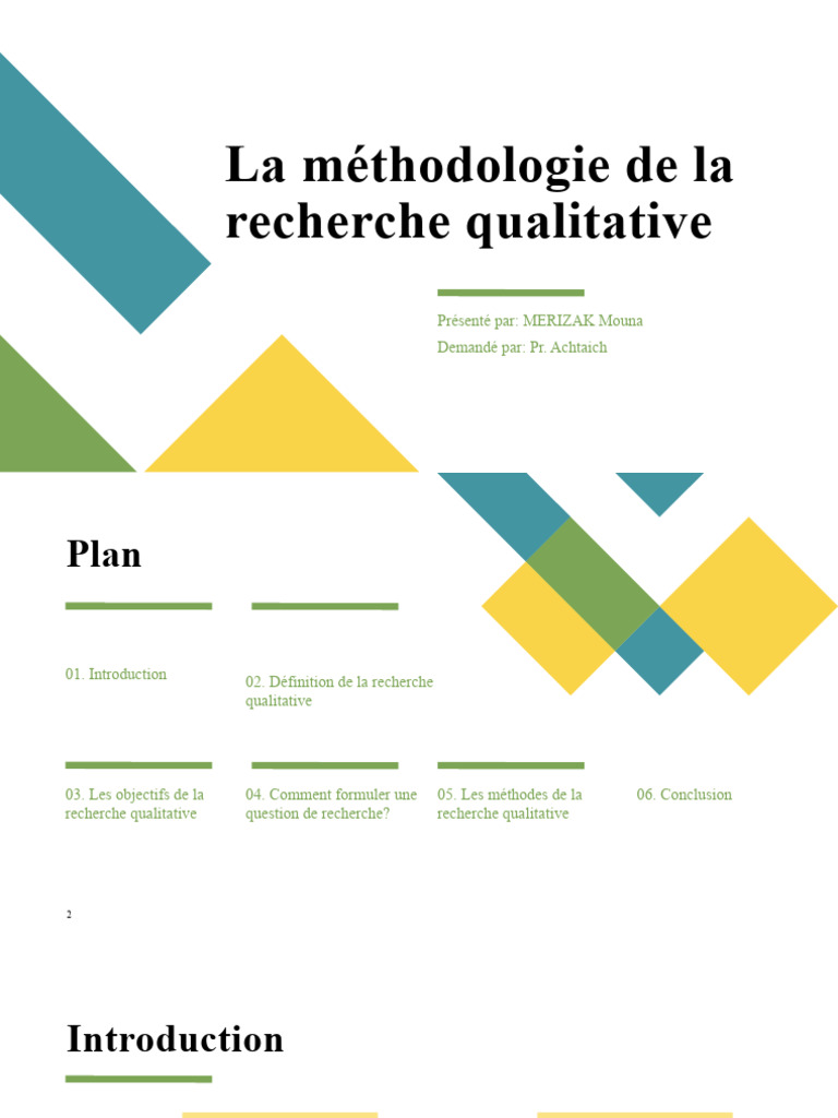 Méthodologie de la recherche qualitative | PDF | la perception ...