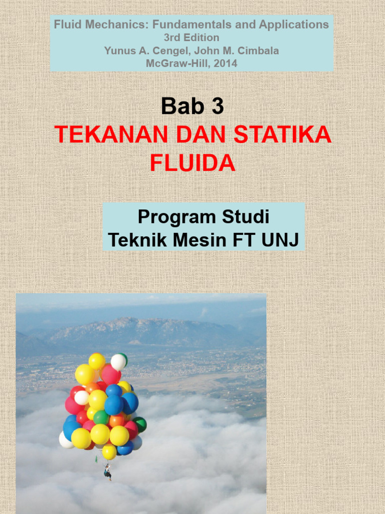 Statika Fluida 1 | PDF