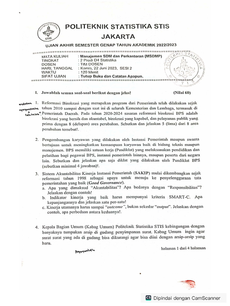 Uts MSDM Ap D4 | PDF