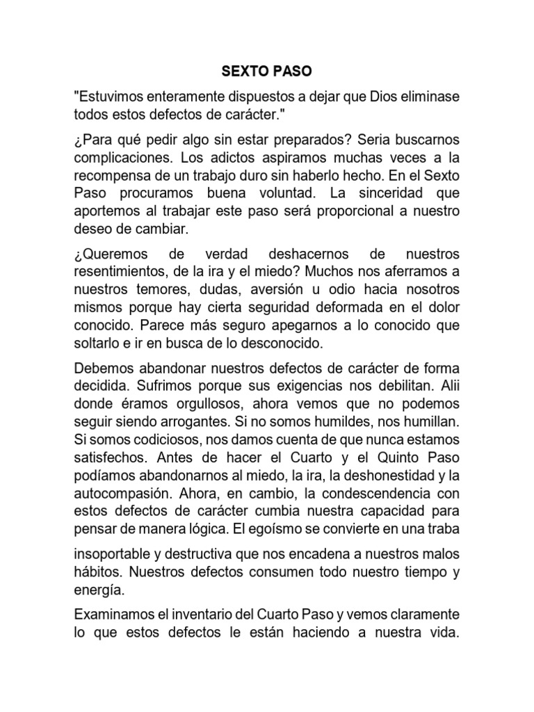 06 SEXTO PASO | PDF