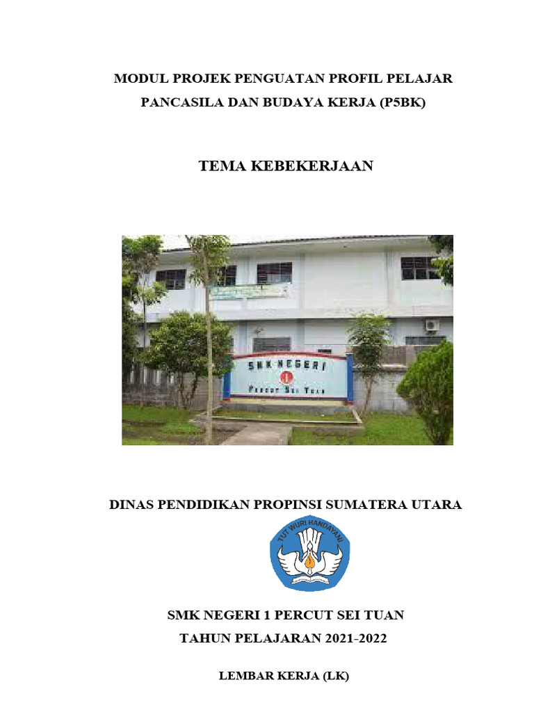 Modul-P5BK-Tema-9 Budaya Kerja Sub Tema Outbound | PDF | Pengembangan Diri