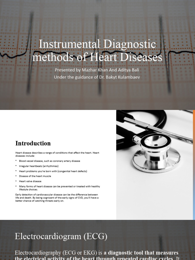 Instrumental Diagnostic Methods of Heart Diseases | PDF | Heart ...