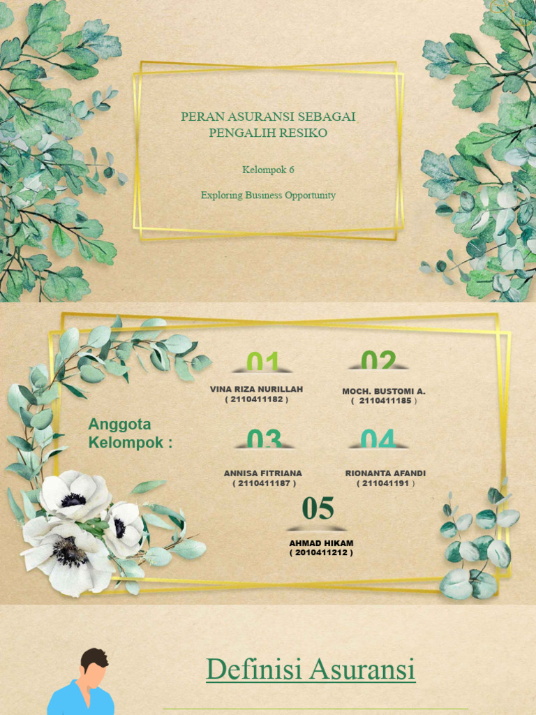 Ebo Kelompok 6 | PDF | Bisnis | Pengelolaan Keuangan & Uang