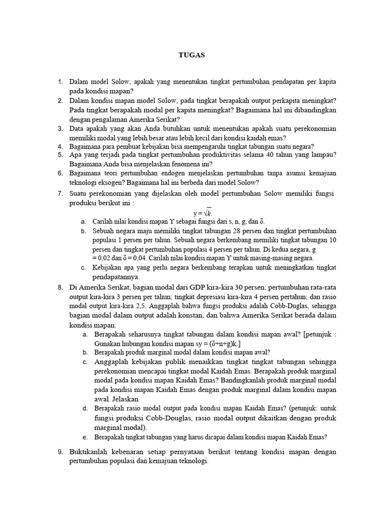 TUGAS | PDF