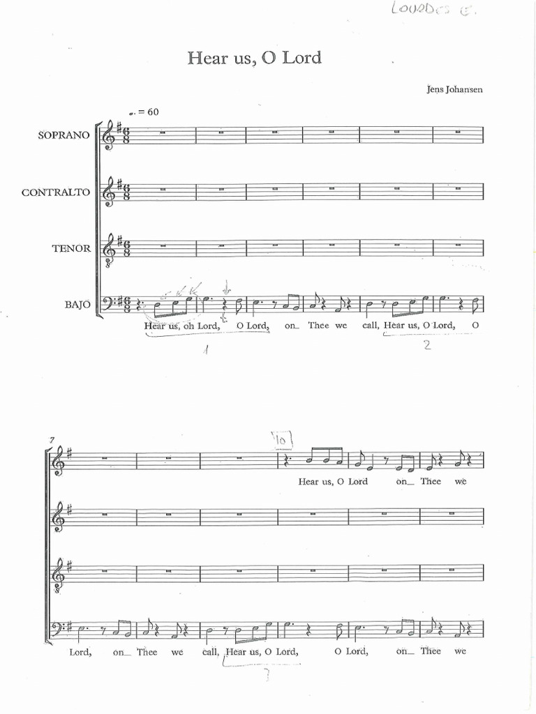 Hear Us, o Lord | PDF